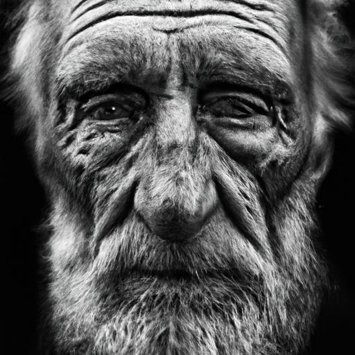 bitfloorsghost: a rugged old man