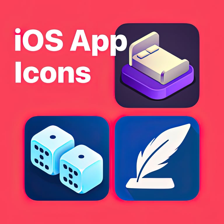 iOS App Icons | PromptHunt Template