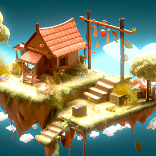 bitfloorsghost: a house on a plinth