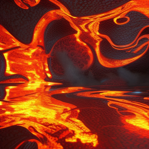 bitfloorsghost: flowing lava