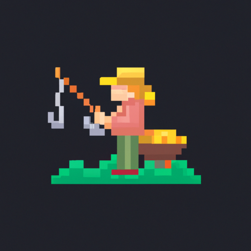 atlasmckinley: blond man fishing