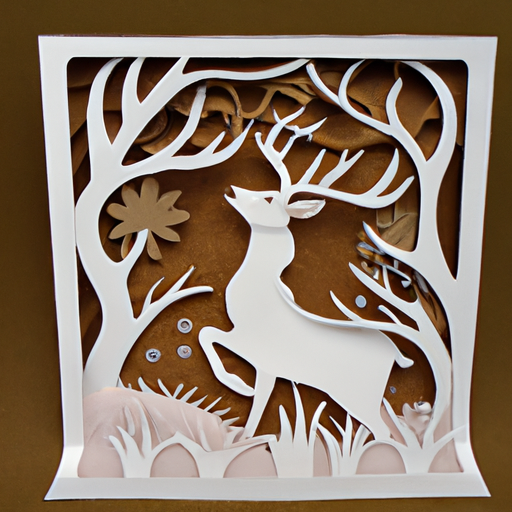 bitfloorsghost: a deer in the woods