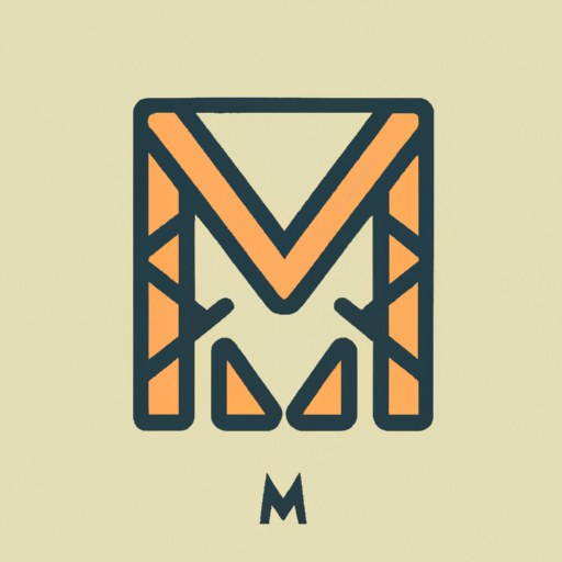 corybates: the letter M, Iconized, Line art, Logo, Featured on ...