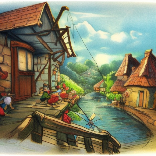 bitfloorsghost: a village