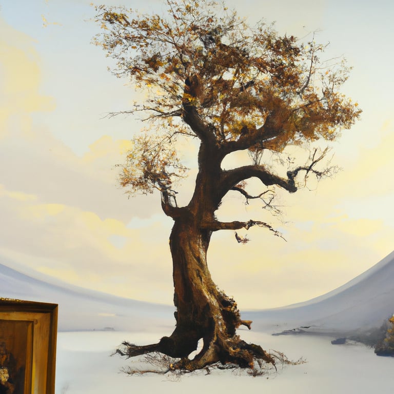 Realistic Tree Paintings