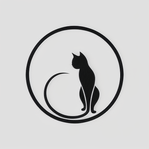 Simple Cat Silhouette
