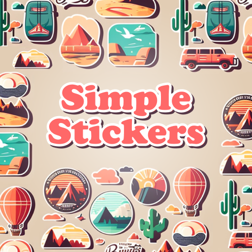 Simple Stickers | PromptHunt Template