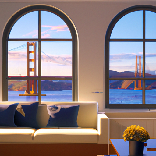 mattkoch: a beautiful san francisco house with the bridge in view ...