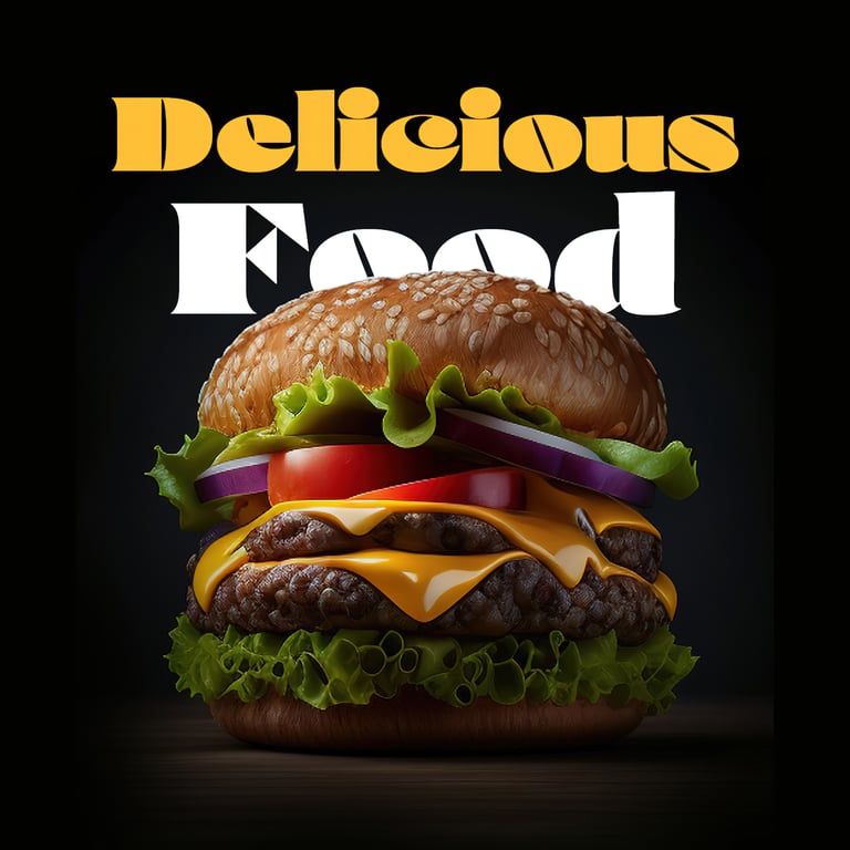 Delicious Food | PromptHunt Template