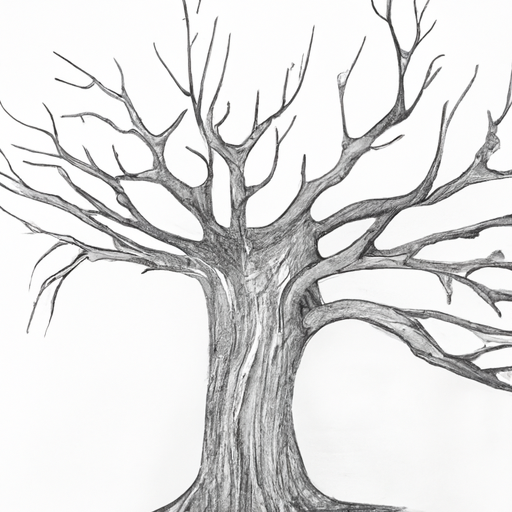Simple Dead Tree Drawing