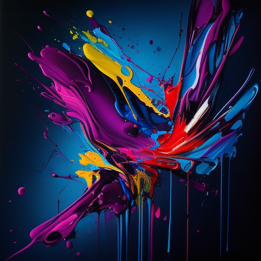 bitfloorsghost: blue and purple and red and yellow