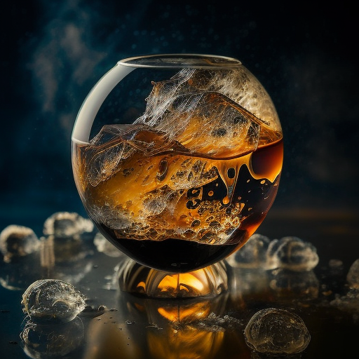 craigbrooks: black pepper old-fashioned with a single, perfect sphere ...