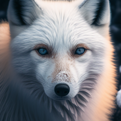 White Wolf Sitting