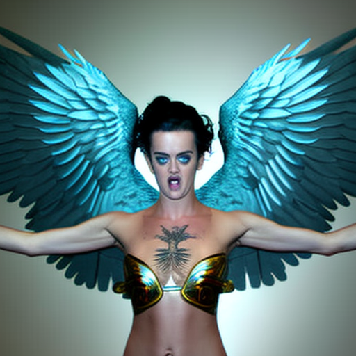 Katy Perry Spread Eagle