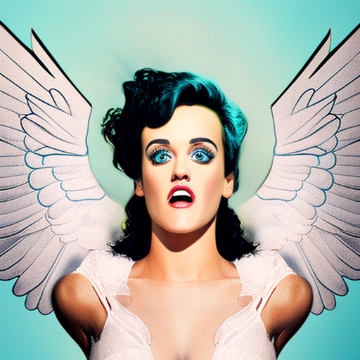 Katy Perry Spread Eagle