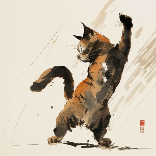 Dynamic Poses Cats