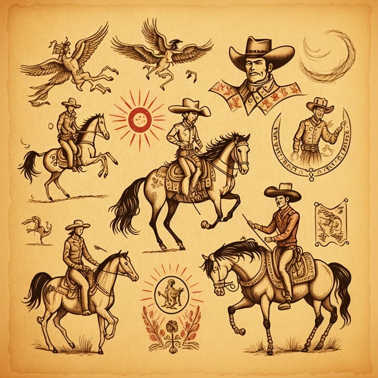 Traditional Western Tattoo