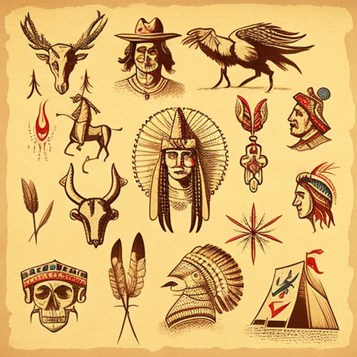 Traditional Native American Flash