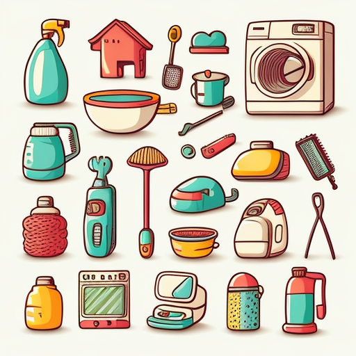 Household Items Clipart