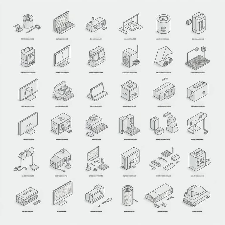 Minimalist Icons | PromptHunt Template