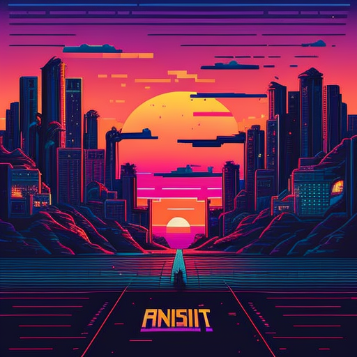 kimeriksson: synthwave sunset