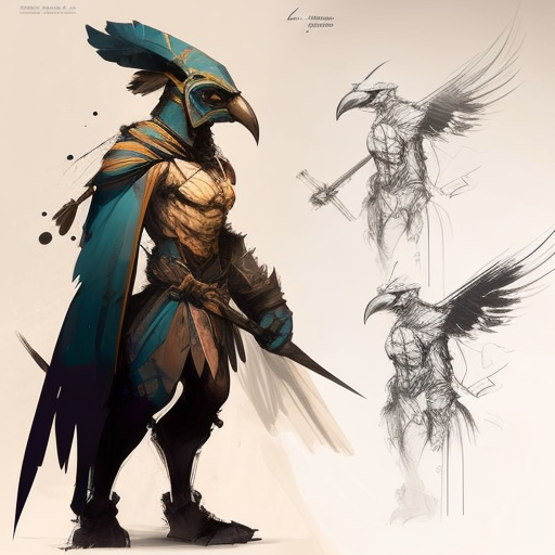 Bird Character Design