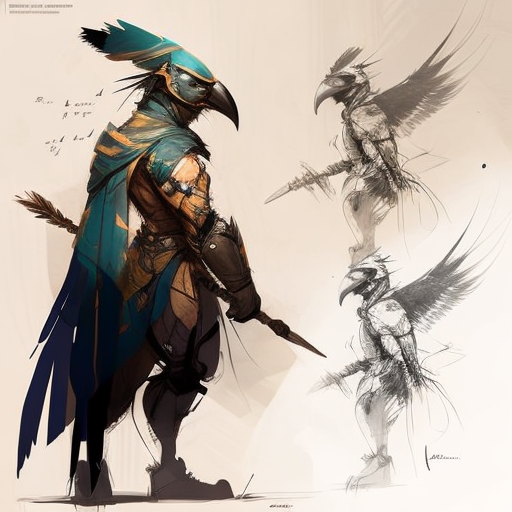 Bird Character Design