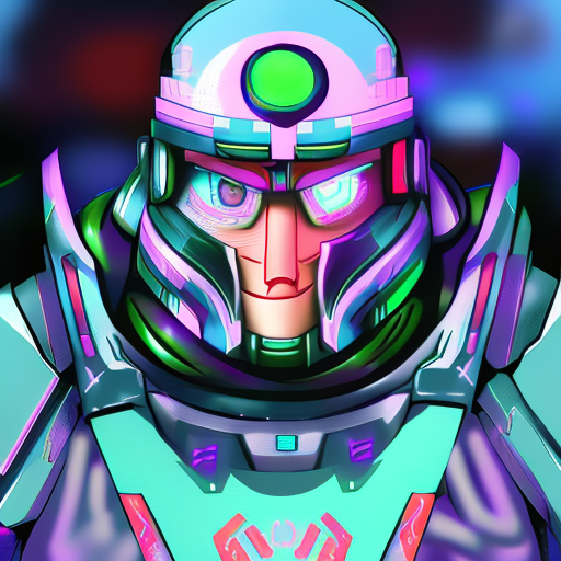 juicy-monkey914: Buzz Lightyear, cyberpunk style, portrait, digital ...