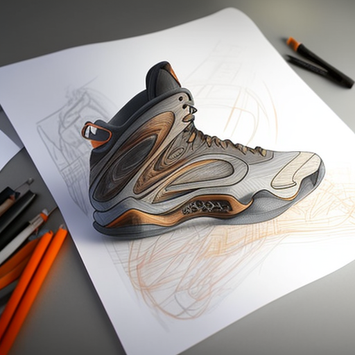 Basketball Shoes Sketches