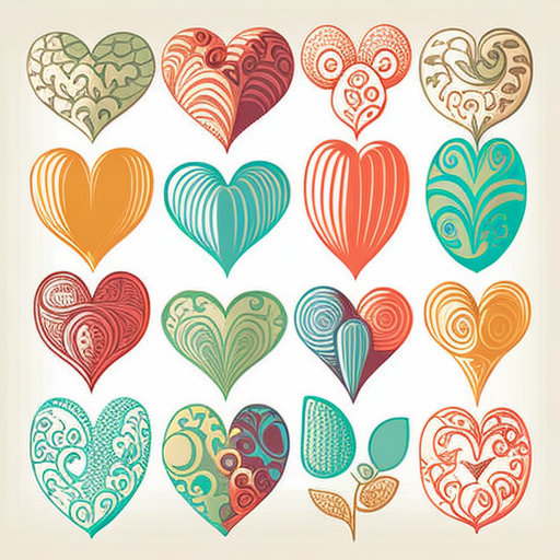 tamilfocus: Bunch of different hearts