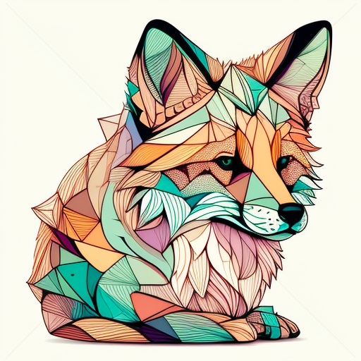 alexistoyane: female fluffy anthropomorphic fox animal, head of fox