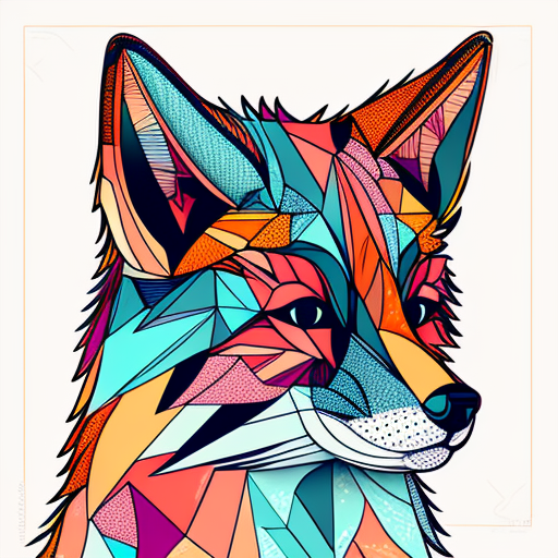 alexistoyane: female fluffy anthropomorphic fox animal, head of fox