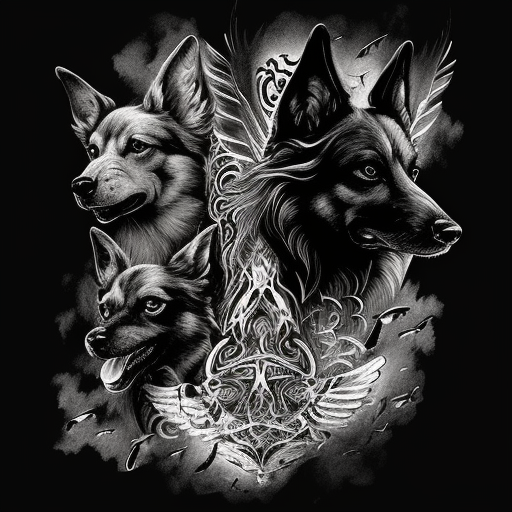 Cerberus Greek Mythology Tattoo