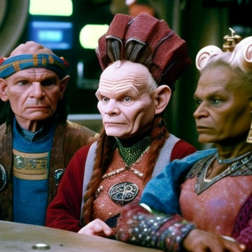 sandcrawlermusk: Neelix, Quark and Guinan walk into a bar