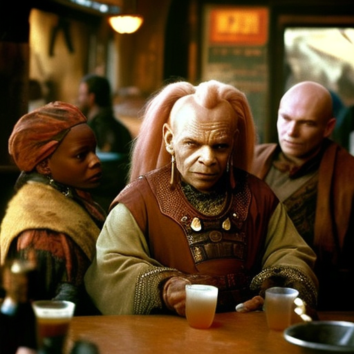 sandcrawlermusk: Neelix, Quark and Guinan walk into a bar