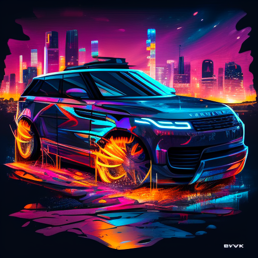 danieljudd: Range Rover 2022 in a large city