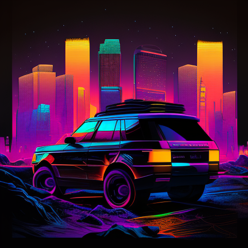 danieljudd: Range Rover 2022 in a large city