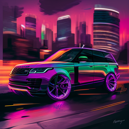 danieljudd: Range Rover 2022 in a large city