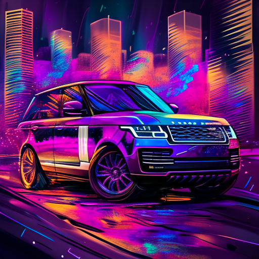 danieljudd: Range Rover 2022 in a large city
