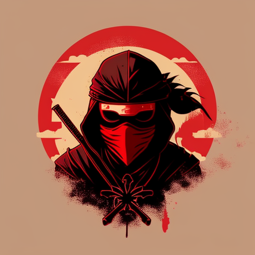 Ninja Logo Vector