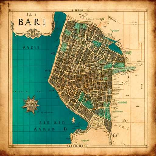 Quartieri Di Bari Map Pa