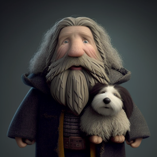ck222: Imagine you are the art director for a puppet realistic film set ...
