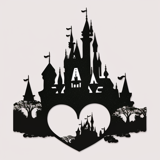 Disney World Castle Outline