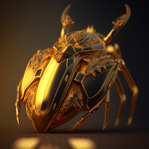 brettrosen: golden beetle art macro photography, intricate sharp ...