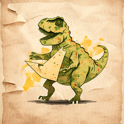 dannohanfling: t rex cooking