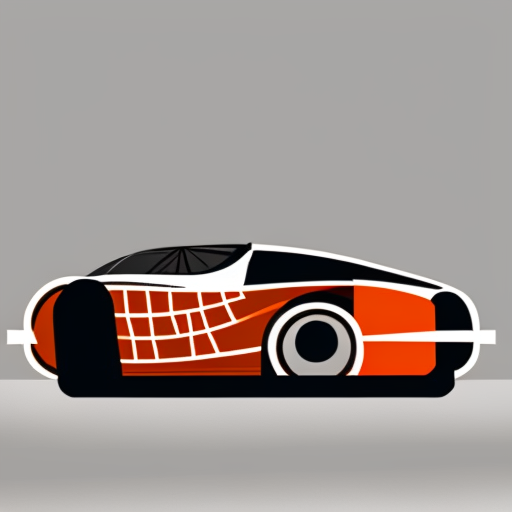 Late Model Race Car Silhouette