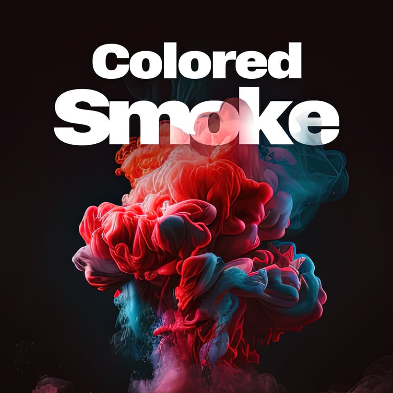 Colored Smoke | PromptHunt Template