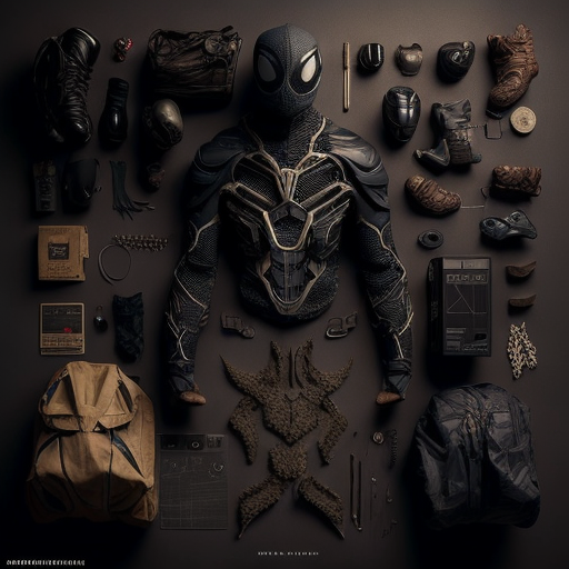 sumo2017: Venom as Spiderman , 8k,