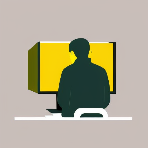 fat-emu987: A man staring in wonder at his computer monitor screen, Neo ...