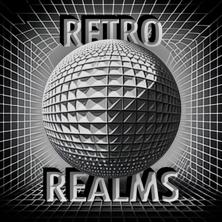Retro Realms | PromptHunt Template